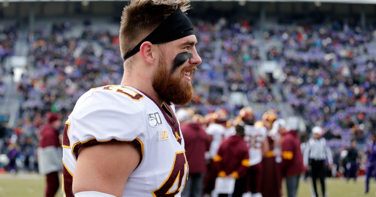Former Gopher Carter Coughlin working out in parent's garage as COVID ...