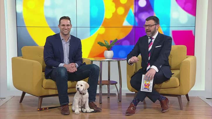 Dr. Eric Ruhland and Butter the puppy answer pet questions | FOX 9 ...