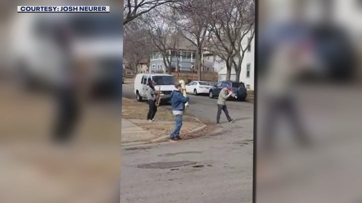 Minnesota brass band brings tunes to St. Paul neighborhood, world | FOX ...