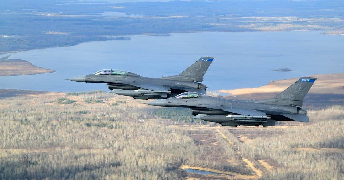 148th Fighter Wing doing F-16 Fourth of July flyovers near Duluth | FOX ...
