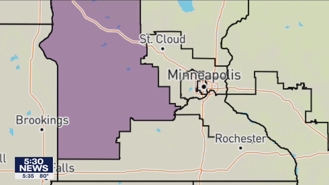 7 County Metro Area Minnesota Map - Map
