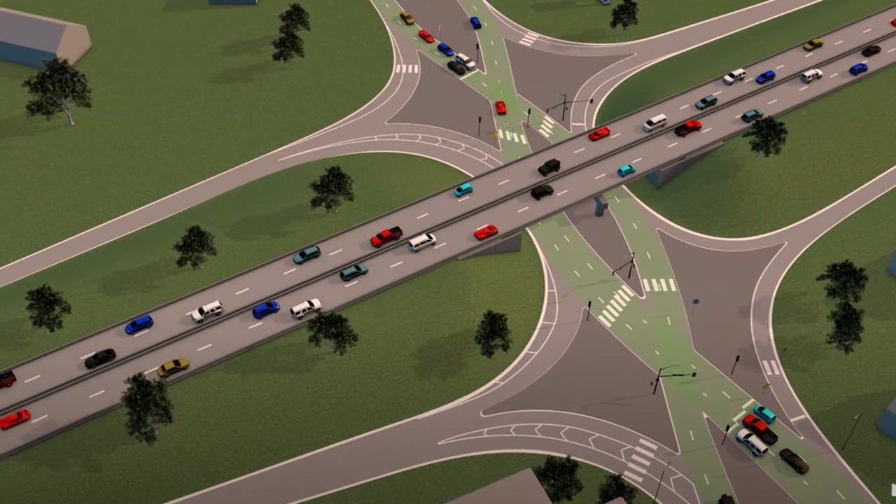 Diverging Diamond Interchange to open at intersection of highways 169 ... Diverging Diamond Interchange to open at intersection of highways 169 ...