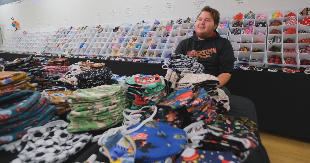 Minnesota 'Rocketman' makes face masks his pandemic passion | FOX 9 ...