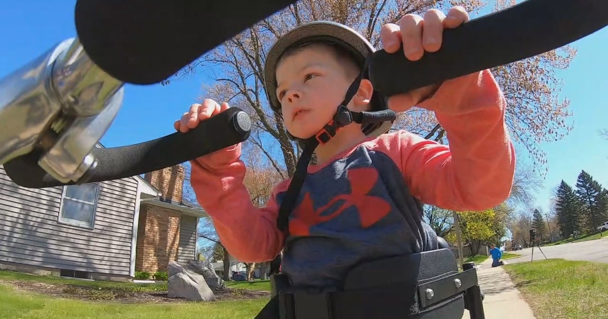 Boy with rare condition receives adaptive bike from Gillette Children’s ...
