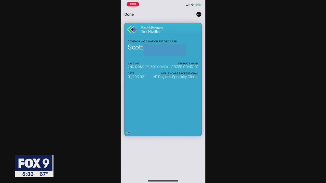 HealthPartners unveils digital proof of vaccination card