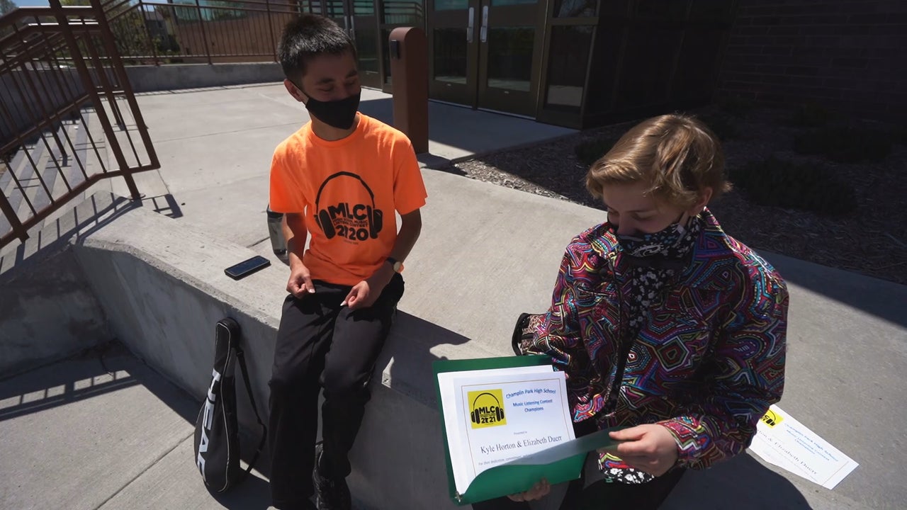 Champlin Park high school students win Music Listening Contest | FOX 9 ...