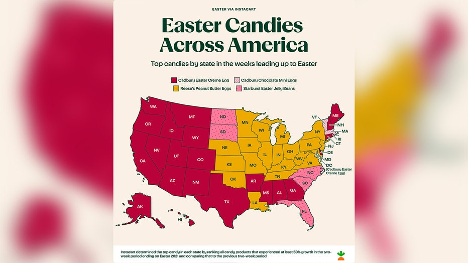 America's favorite Easter candies filling baskets in 2022, according to ...