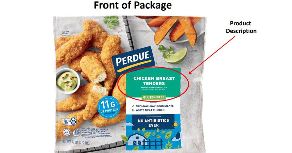 Perdue chicken tenders: USDA issues public health alert for potential ...