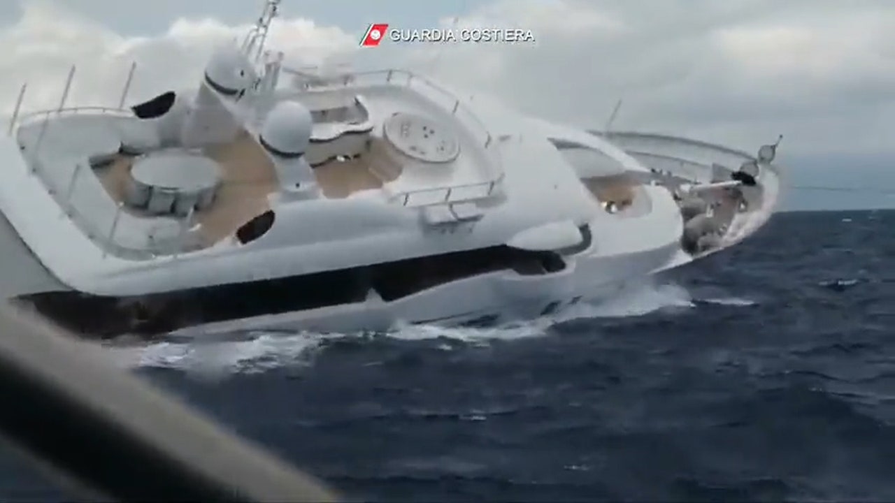 super yachts sinking