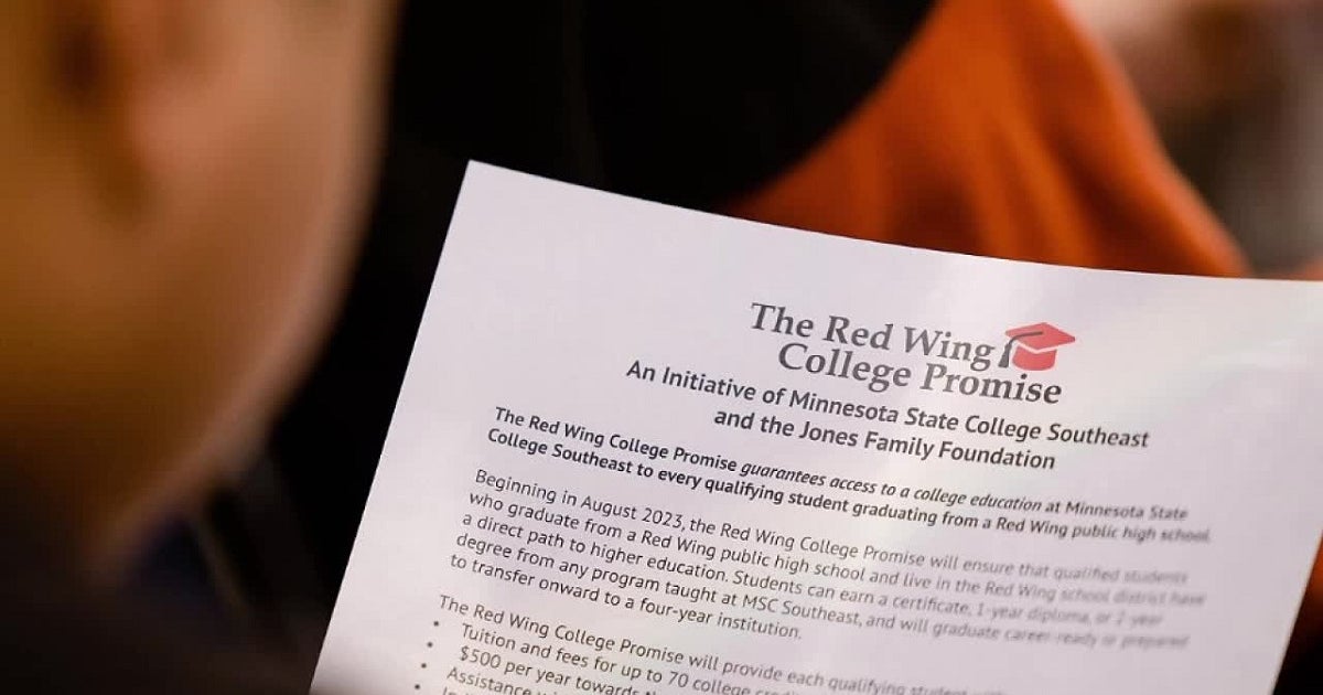 Red Wing students guaranteed free college tuition through life-changing ...
