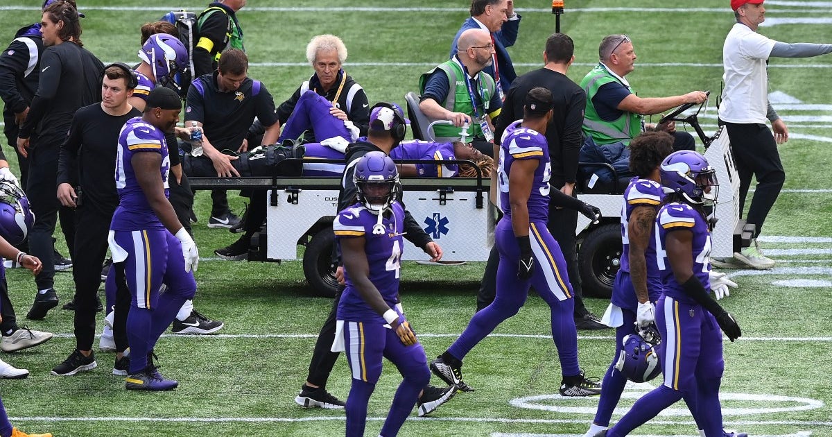 Vikings safety Lewis Cine working back from season-ending leg injury ...