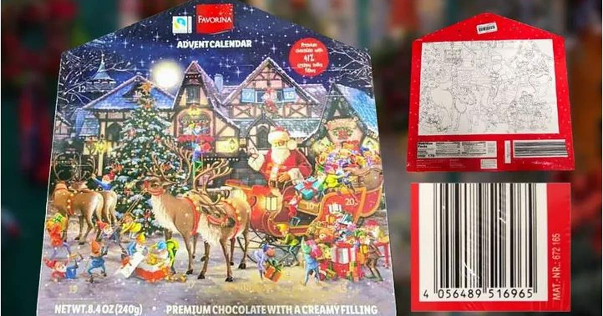 Lidl recalls Advent calendars due to potential salmonella contamination ...