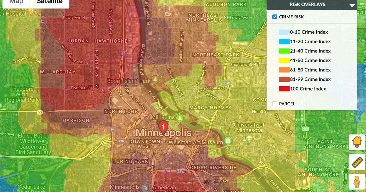 Are crime maps holding back North Minneapolis? | FOX 9 Minneapolis-St. Paul