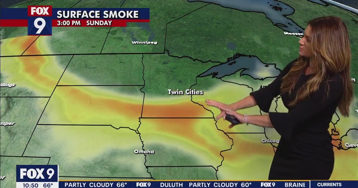 Winds expected to clear wildfire smoke from Minnesota by Sunday ...