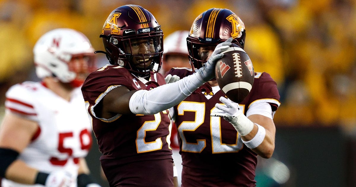Gophers safety Tyler Nubin goes No. 47 overall to New York Giants | FOX ...