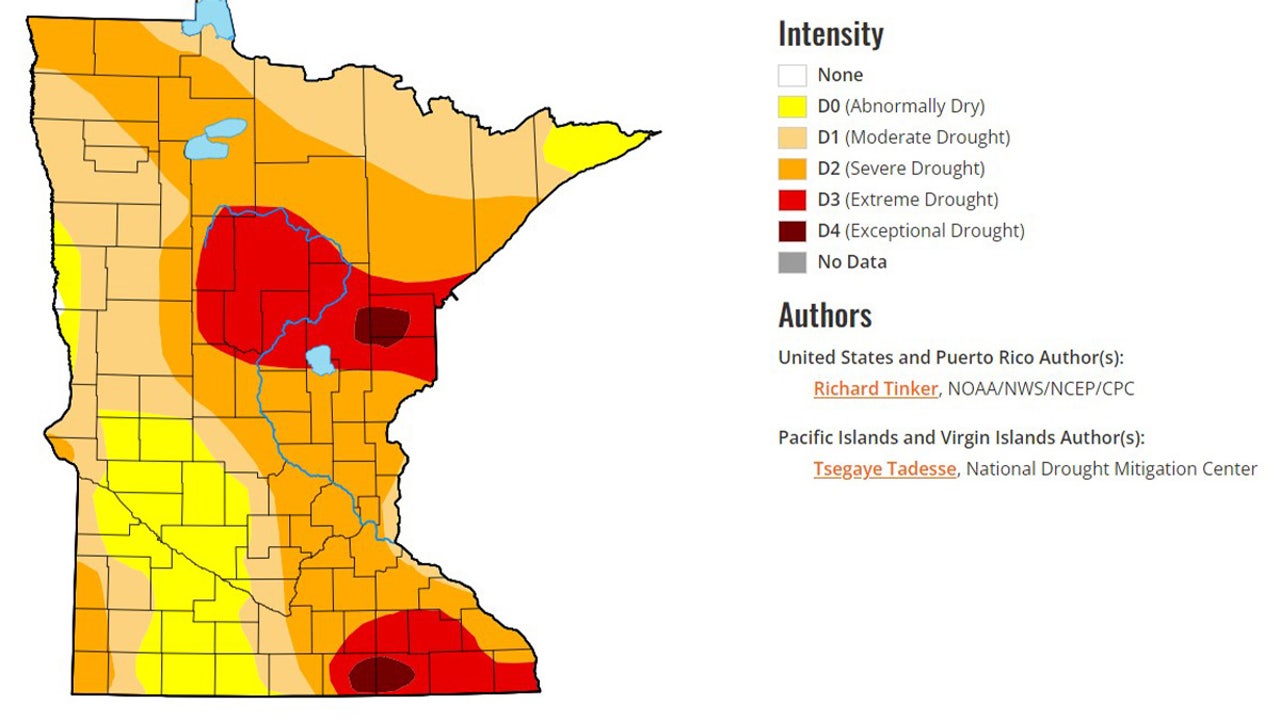 5 Minnesota Counties Experiencing ‘exceptional Drought Says Dnr Fox