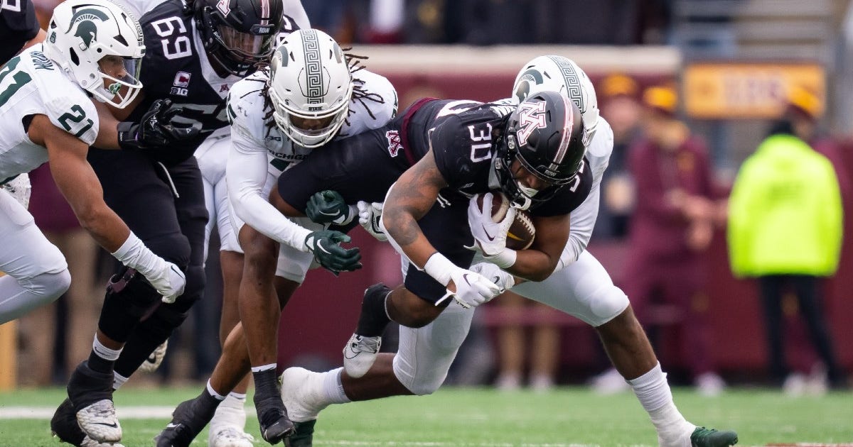 Gophers RB Jordan Nubin named Big Ten Offensive Player of the Week ...