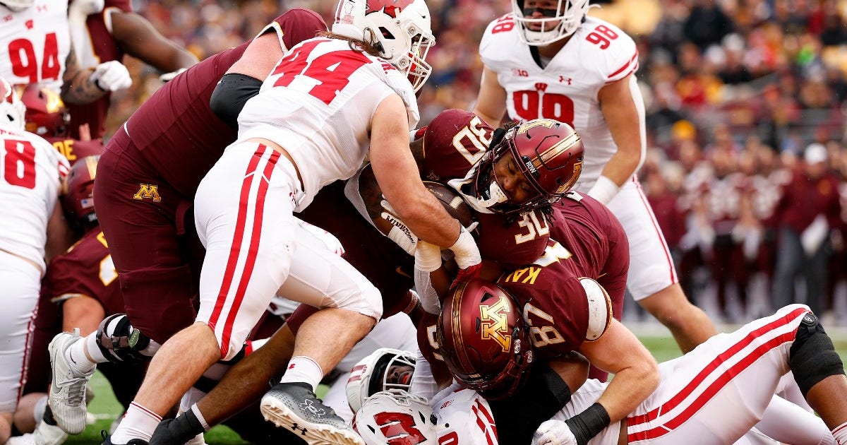 Gophers’ regular season ends at 5-7 after 28-14 loss to Wisconsin | FOX ...