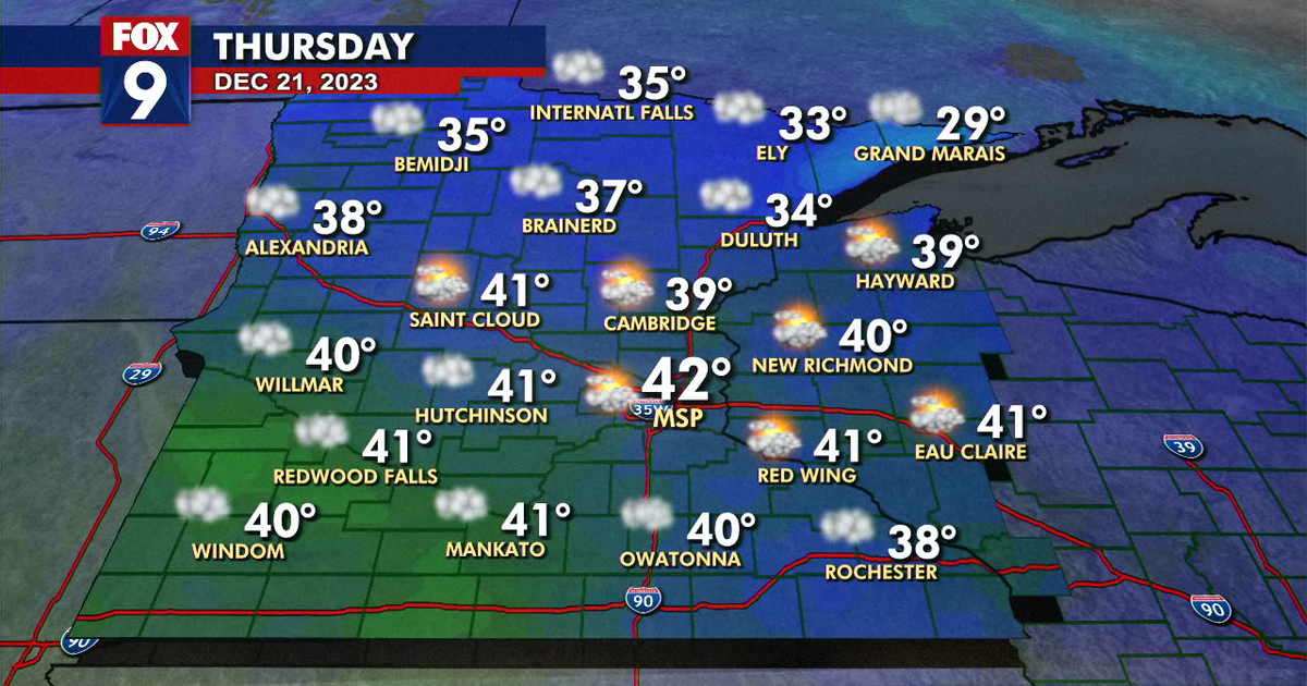 Minnesota weather: Winter solstice begins with well above average ...