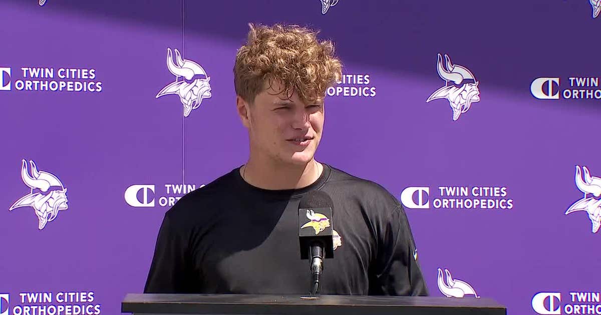 Why J.J. McCarthy was running gassers at Vikings’ rookie camp | FOX 9 ...