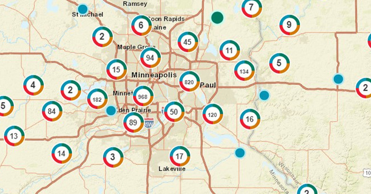 Thousands remain without power in MN after storms | FOX 9 Minneapolis ...