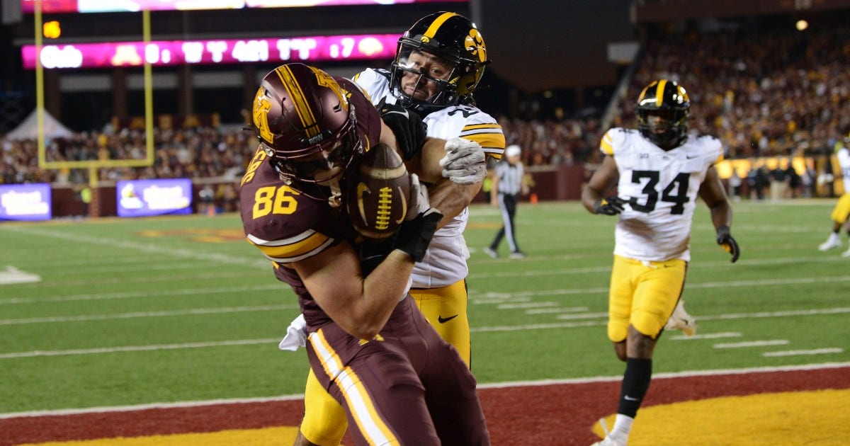 Iowa dominates second half to beat Gophers 31-14, take back Floyd of ...