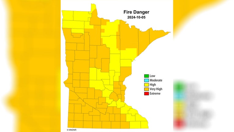 Red Flag Fire Warning Issued For Counties In Southwest And West Central