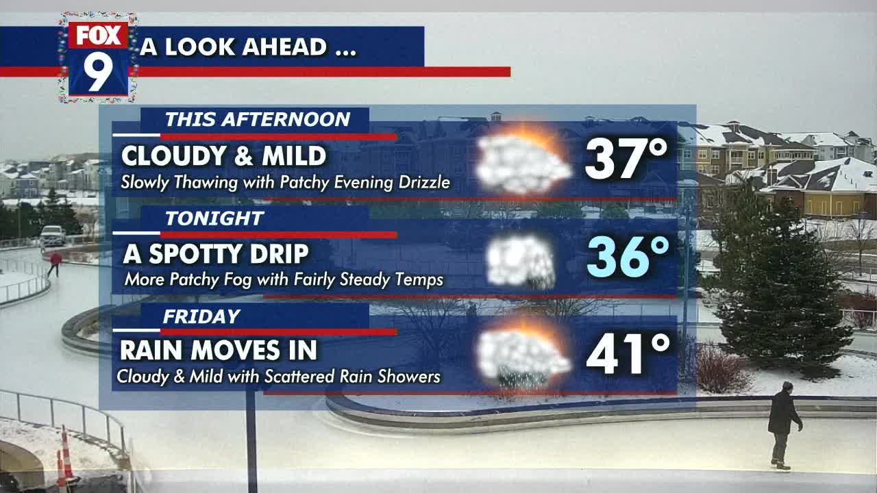 Minnesota weather: A gray and thawing Thursday leads to rainy Friday ...
