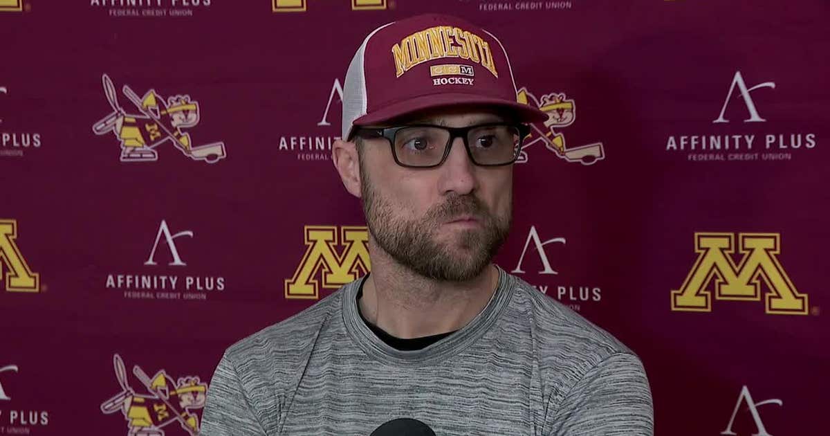 Gopher hockey seeks Big Ten bounce back against rival Wisconsin | FOX 9 ...