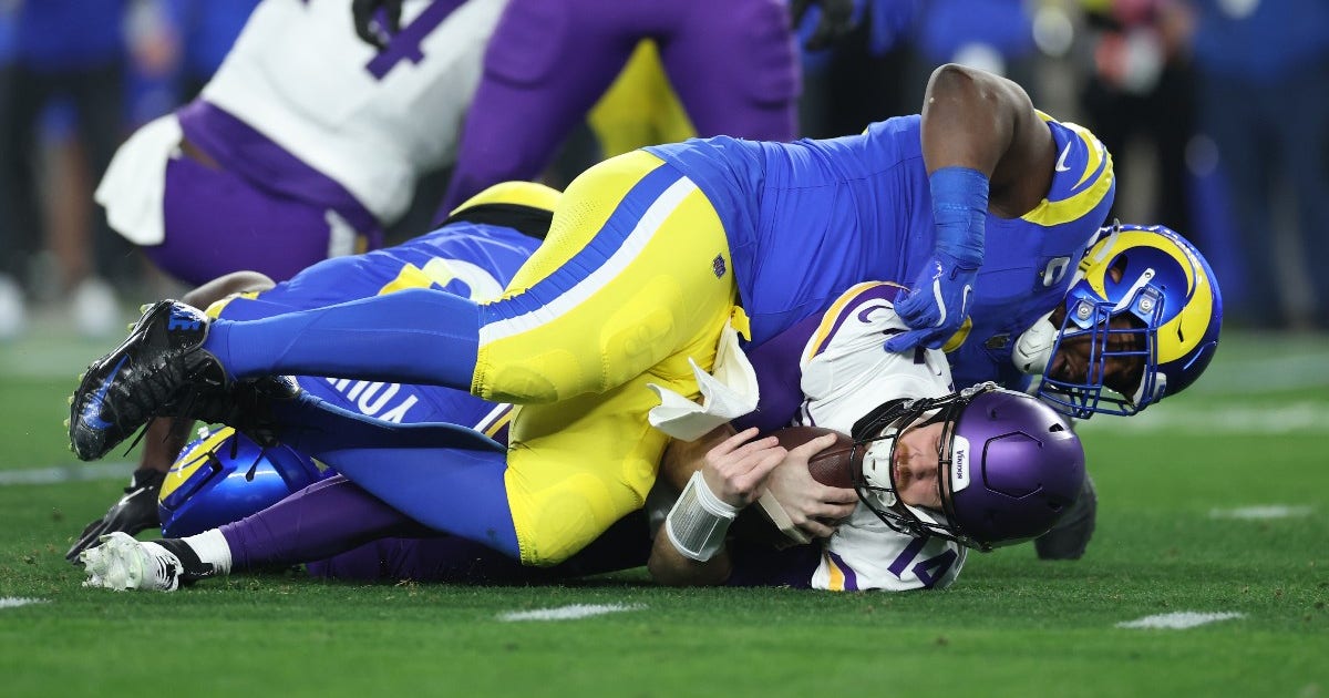Vikings season ends in 27-9 loss to Rams in NFC Wild Card Playoffs ...