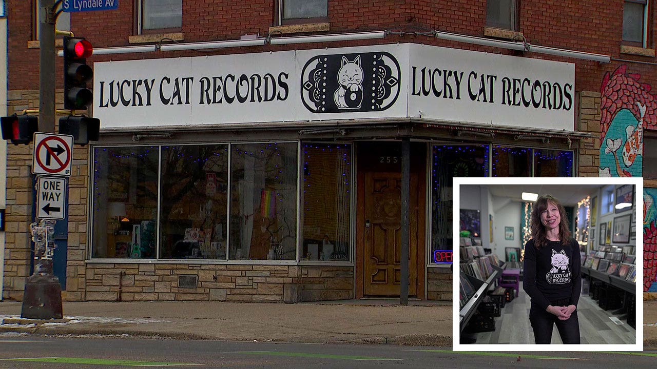Lucky Cat Records brings good fortune to iconic corner | FOX 9 ...