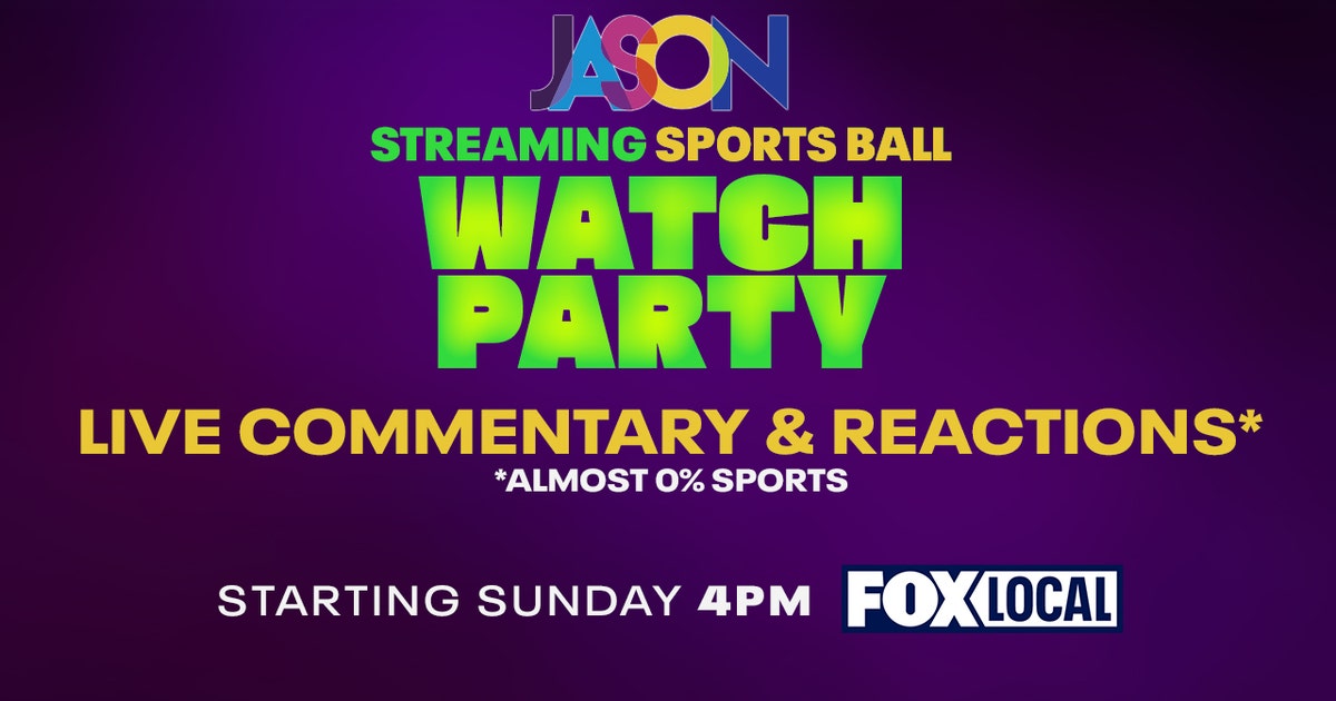The Jason Show Streaming Sports Ball Watch Party for the Super Bowl ...