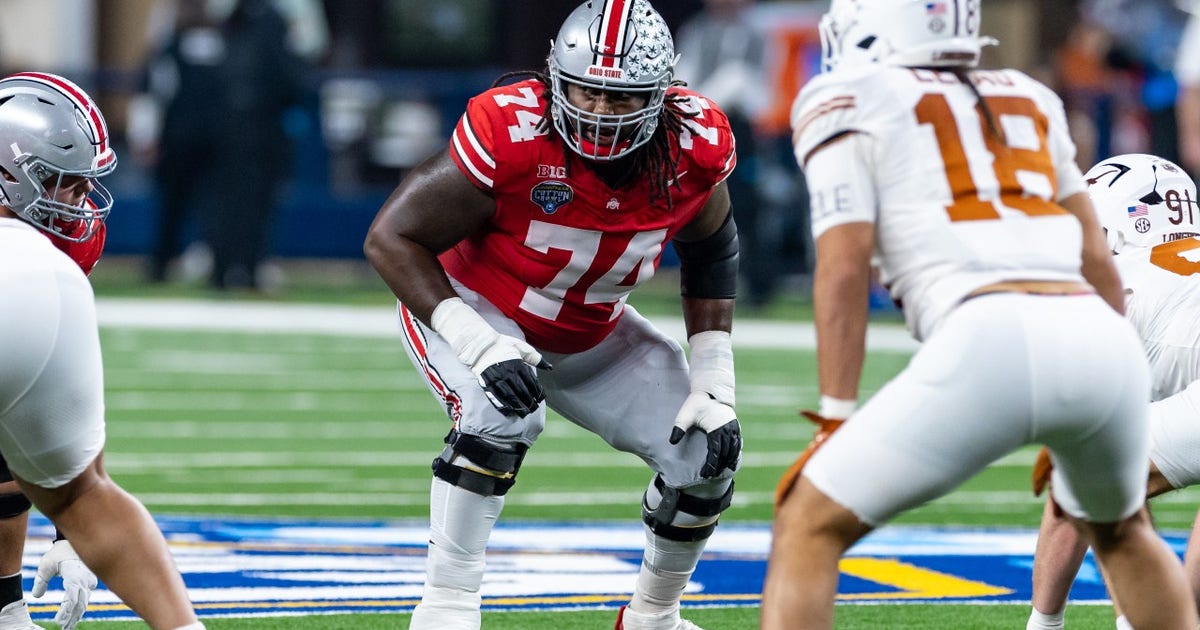 Vikings take Ohio State OL Donovan Jackson with No. 24 pick in NFL ...