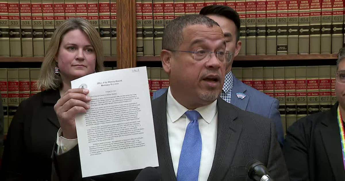 AG Ellison sues Trump over threatened funding connected to trans ...