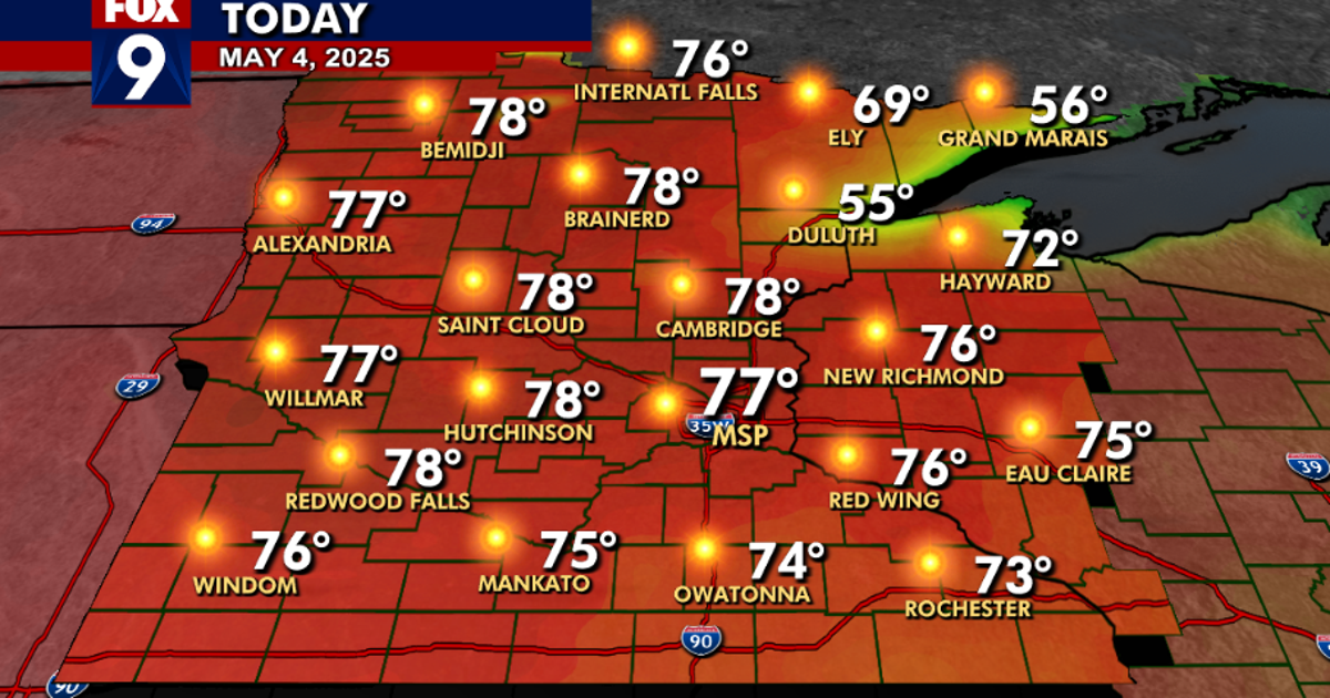 MN weather: Sunshine and above average temperatures ahead | FOX 9 ...