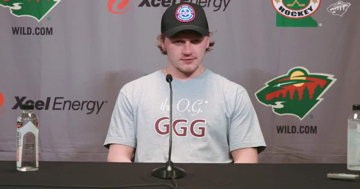 Kirill Kaprizov on future in Minnesota: ‘I love it here’ | FOX 9 ...
