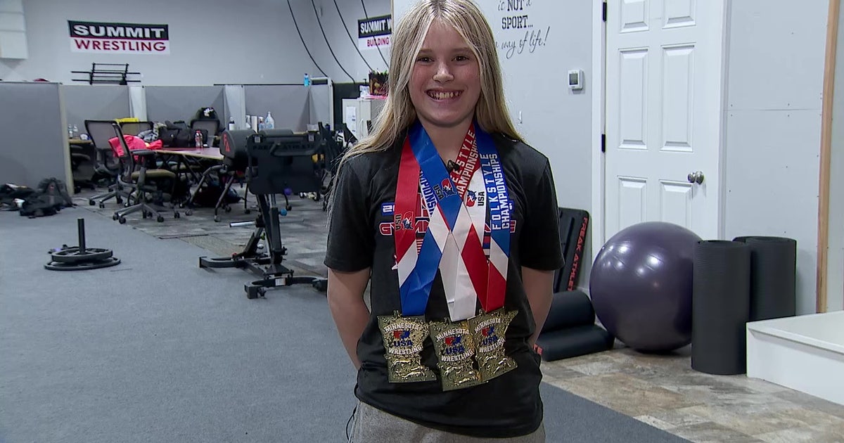 7th grade girl wrestler wins gold at ‘Junior Olympics’ representing ...