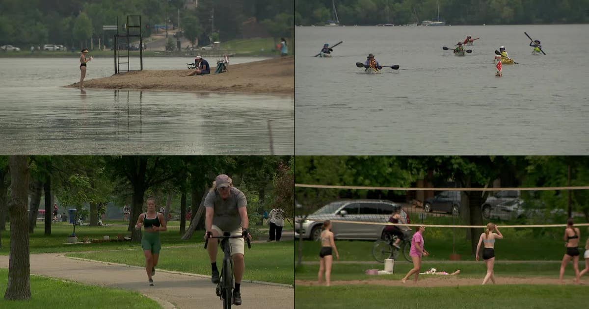 Minnesotans flock outside despite smoke from wildfires in Canada | FOX ...