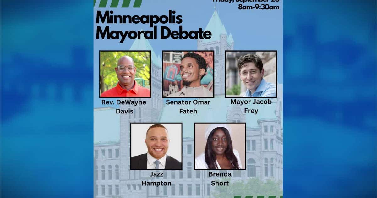 Minneapolis mayoral debate: Watch the full debate | FOX 9 Minneapolis ...