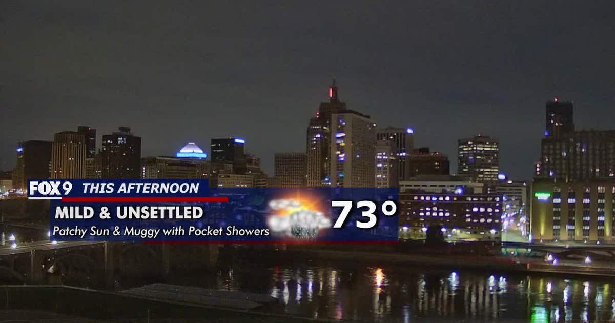 Minnesota weather: Isolated showers and more humid on Tuesday | FOX 9 ...