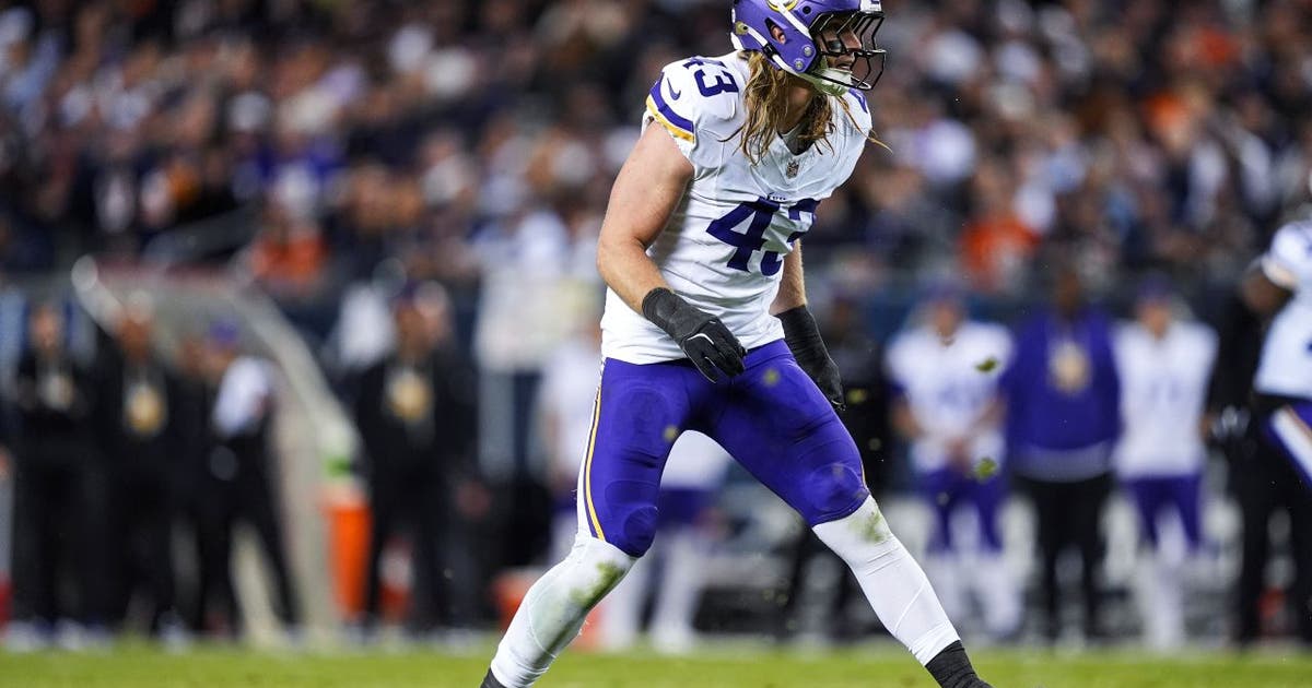 Andrew Van Ginkel, Donovan Jackson out for Vikings in Dublin | FOX 9 ...