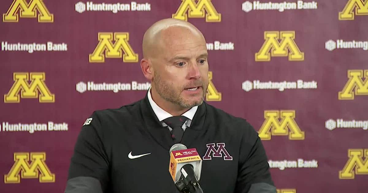 P.J. Fleck calls out ‘Row the Boat’ critics after Gophers beat Michigan ...