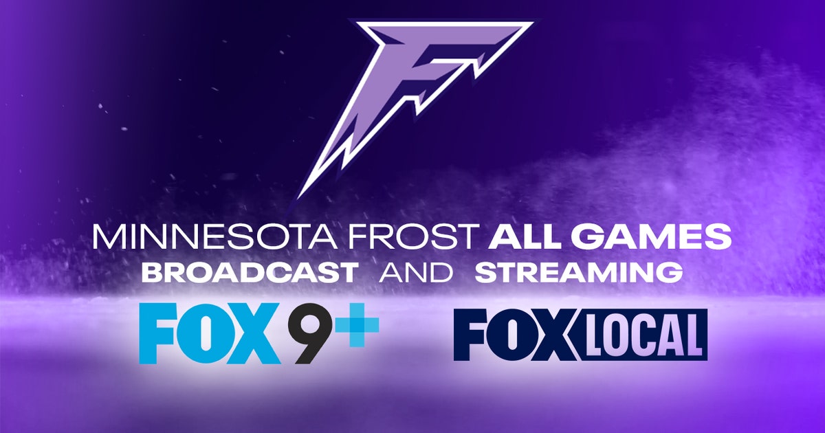Minnesota Frost games to air, stream on FOX 9: Full schedule | FOX 9 ...