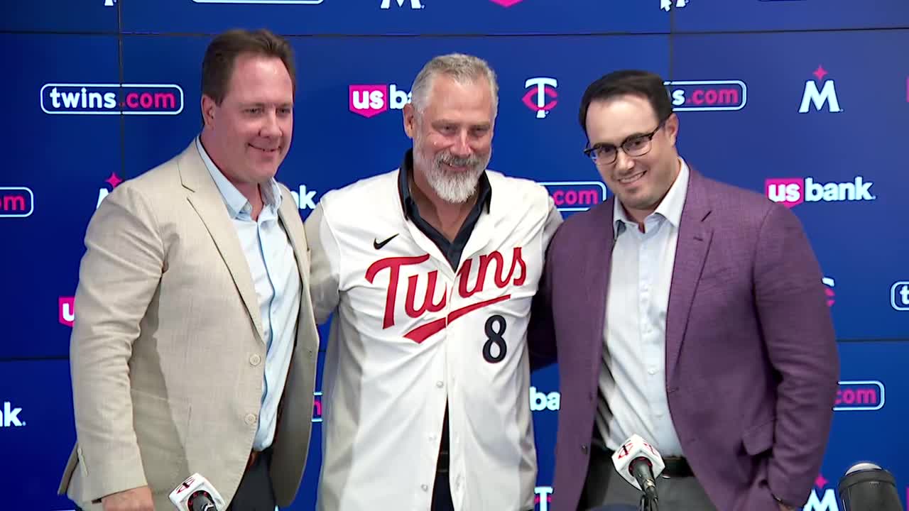 Minnesota Twins introduce Derek Shelton as manager | FOX 9 Minneapolis ...