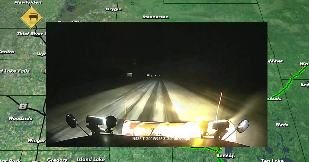 MN weather: Slippery roads, no travel advised in northwestern Minnesota ...