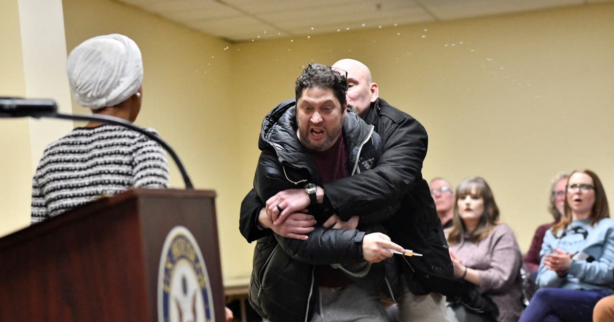 Rep. Ilhan Omar sprayed by man with syringe; FBI leading investigation ...