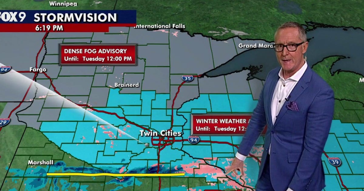 MN weather: Freezing rain, fog overnight could make for slick driving ...