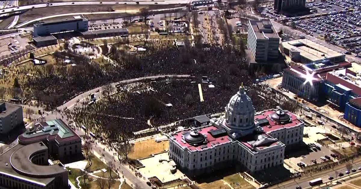 St. Paul No Kings protest had over 100K in attendance | FOX 9 ...