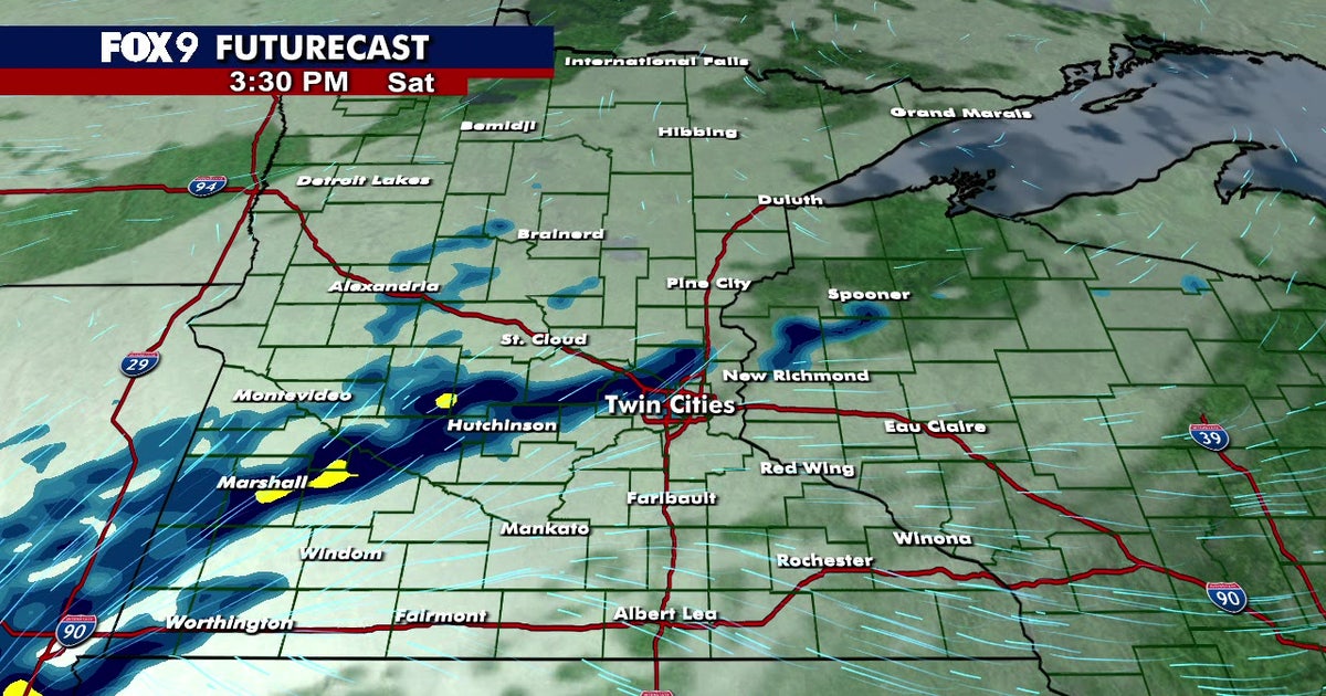 Minnesota weather: Showers possible Saturday, milder Sunday | FOX 9 ...
