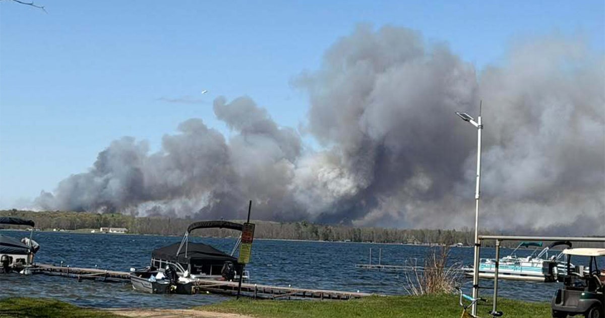 Flanders wildfire: Crow Wing County declares emergency due to fire ...